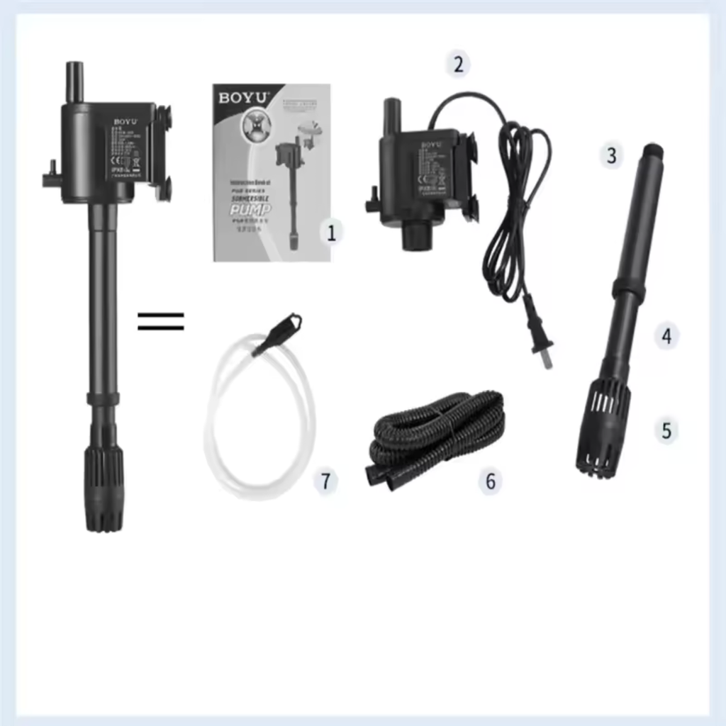 Boyu Submersible Filter/Pump[PGB Series][Flow - 740L/h] | SMBG B2B Website